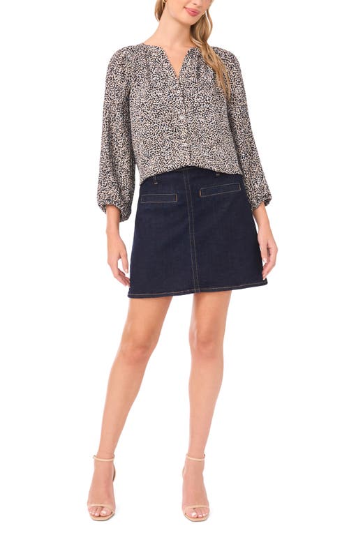 VINCE CAMUTO Abstract Print Button-Up Shirt